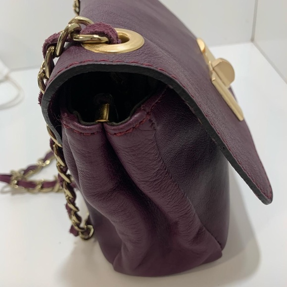 Pia Sassi | Bags | Pia Sassi Gold Bow Leather Crossbody Bag Guc | Poshmark